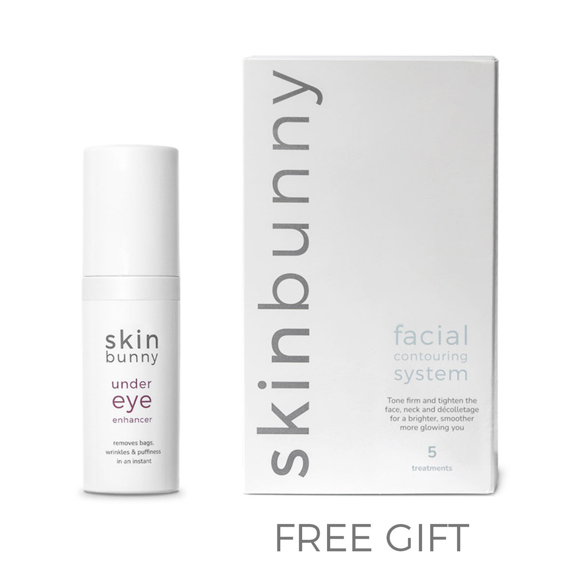 skinbunny's under eye enhancer with our facial contouring system absol ...