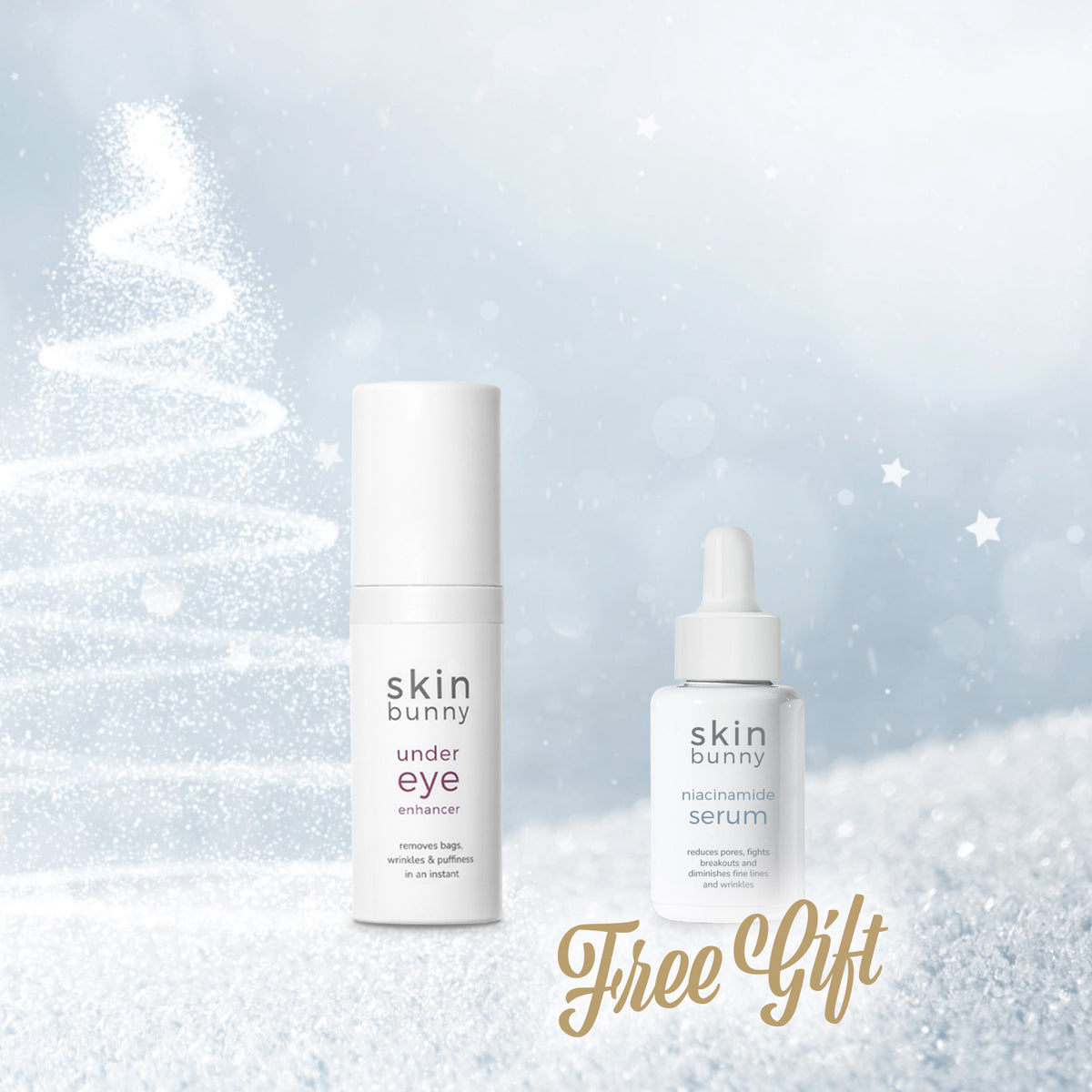 skinbunny's under eye enhancer with our brand new niacinamide serum ...