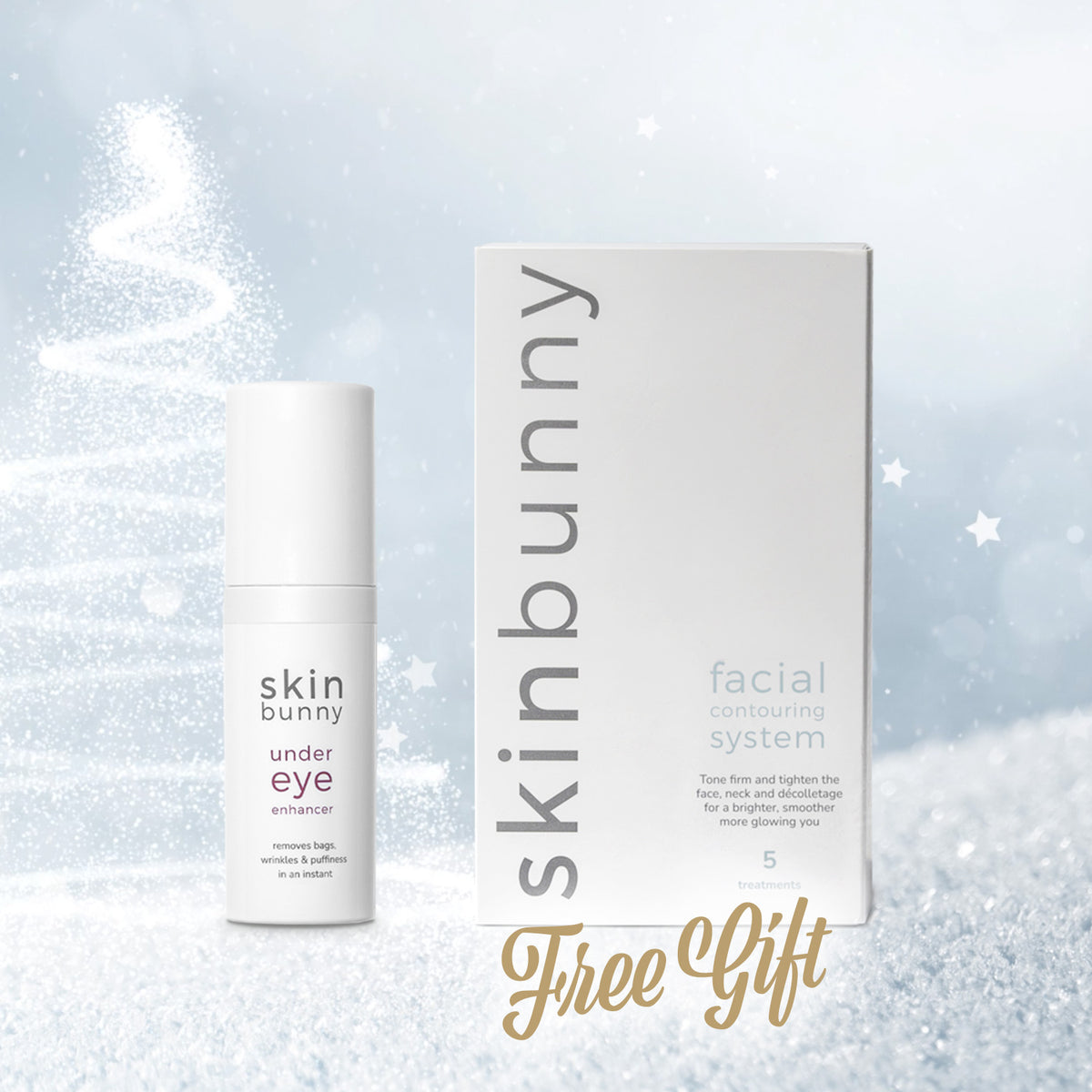 skinbunny's under eye enhancer with our facial contouring system absol ...